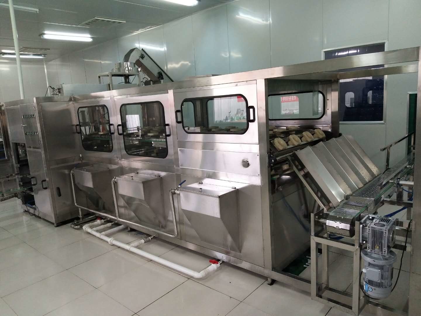 5 Gallon Bucket Washing Machine 1500-800KG 2500*1200*1800mm PLC Control